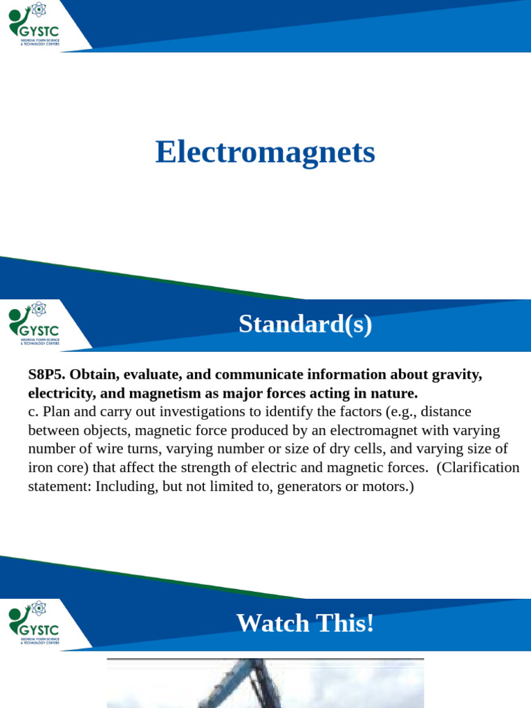 GYSTC Electromagnets 8 | PDF | Magnetic Resonance Imaging | Magnet