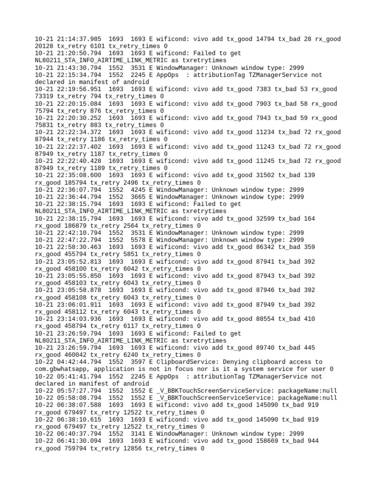 Log | PDF | Software | System Software