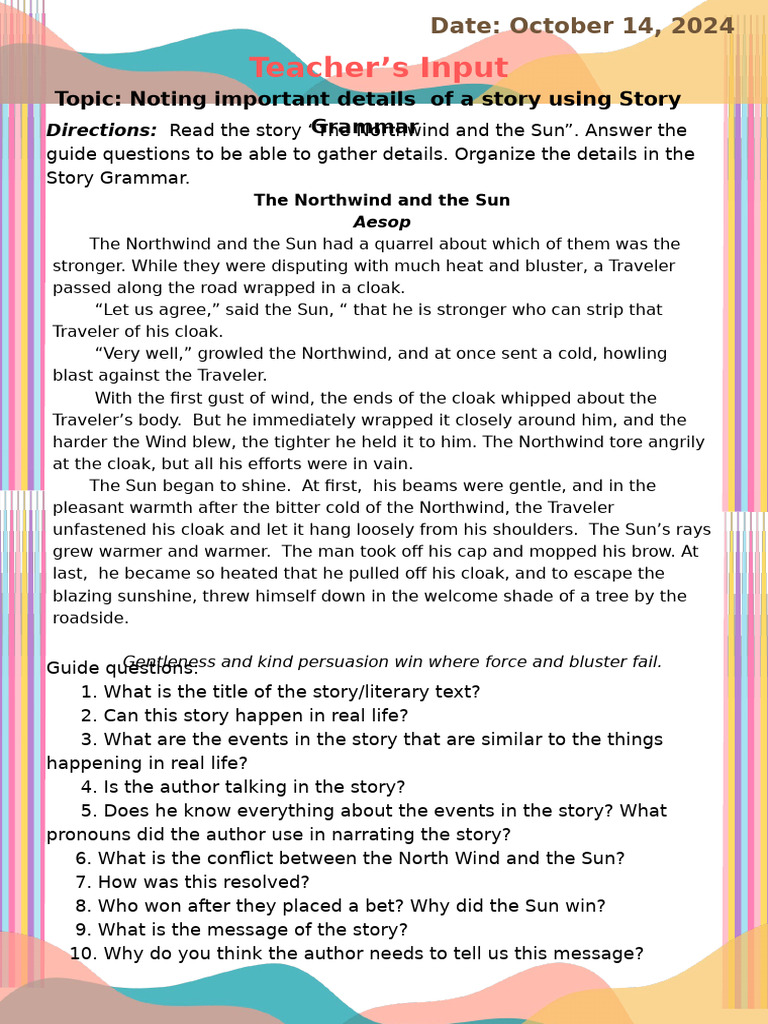 Q2 First Activity in Interactive Notebook | PDF