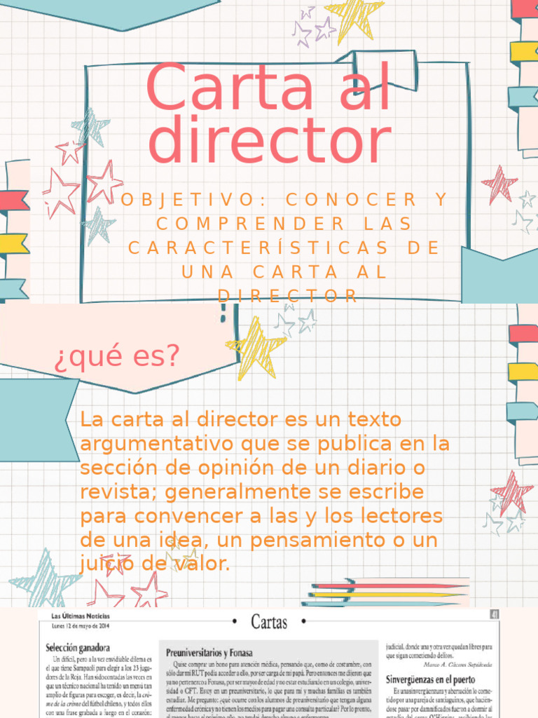 Carta Al Director | PDF