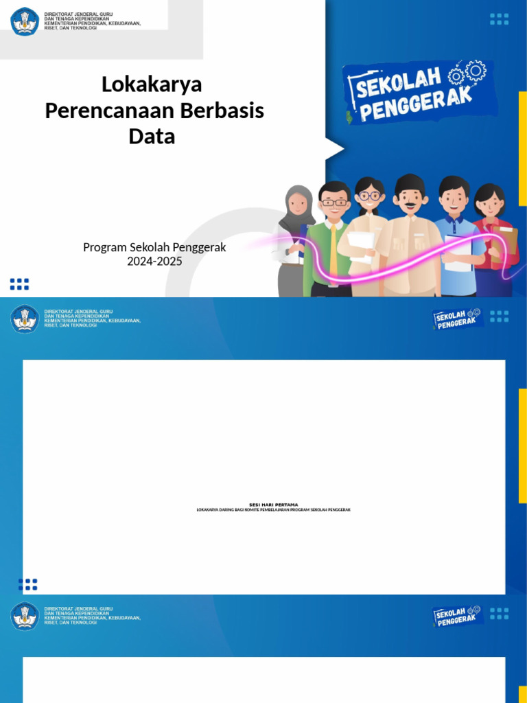 Paparan Lokakarya PBD Daring | PDF