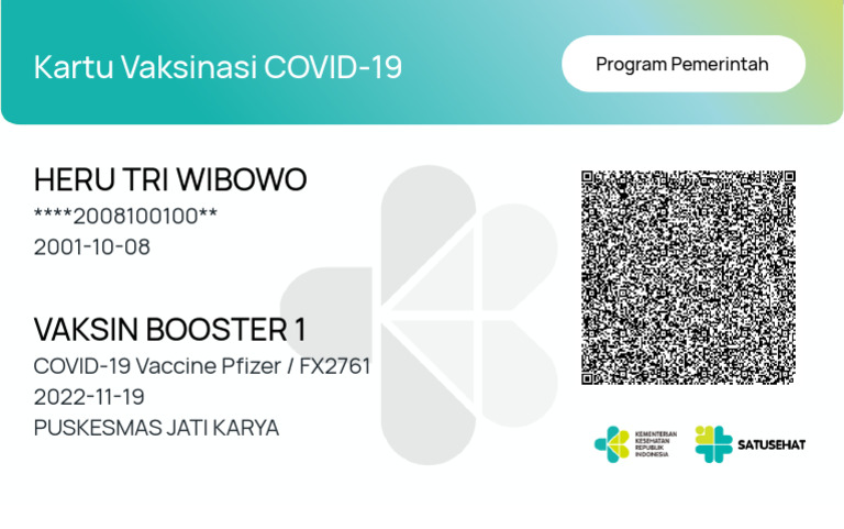 Sertifikat-Vaksin-Dosis 3-Heru-94 | PDF