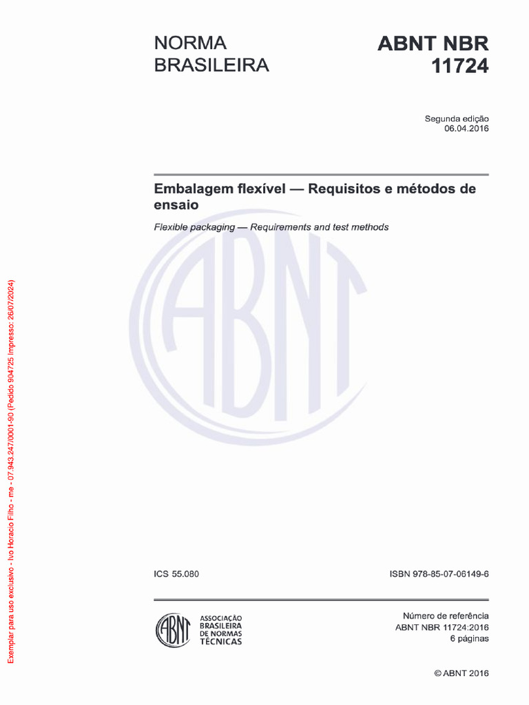 NBR 11724 | PDF