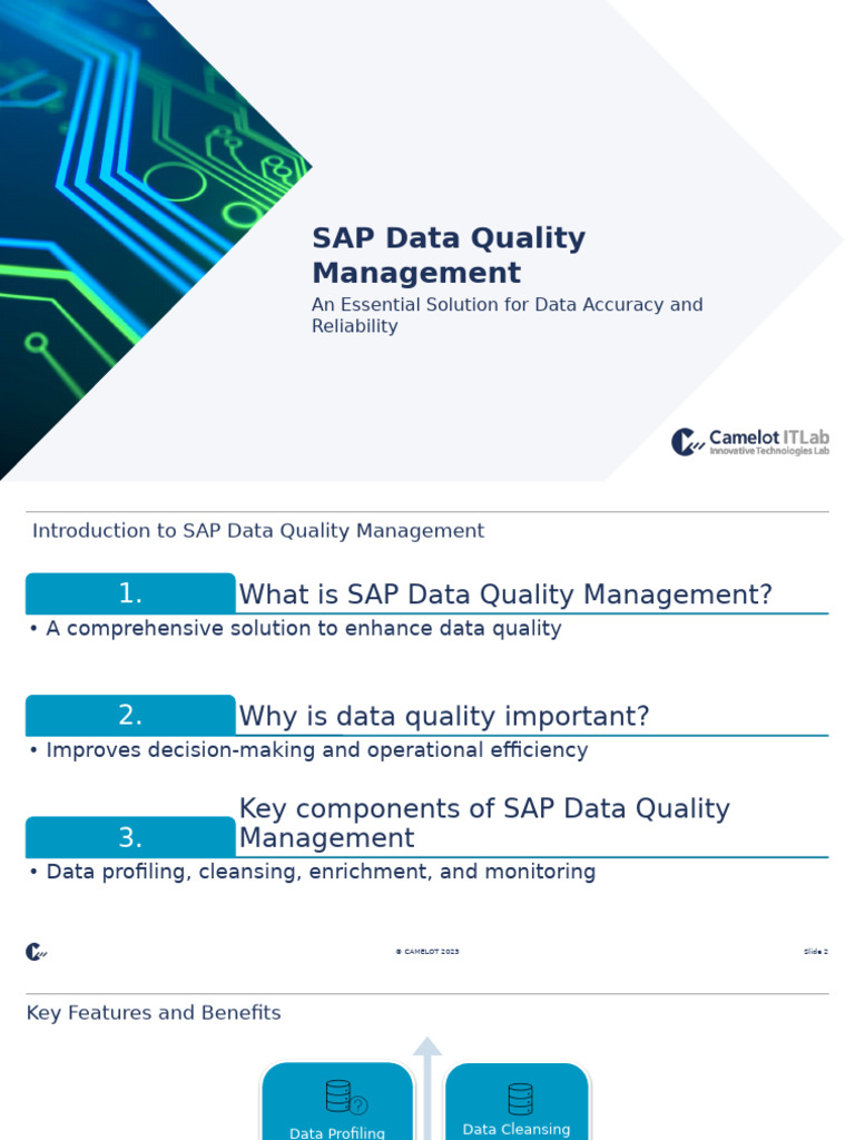 Sap Data Quality Management Pdf Computers Technology And Engineering