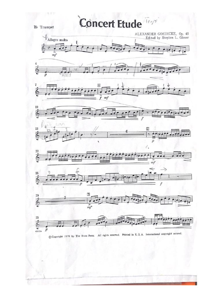 Concert Etude | PDF
