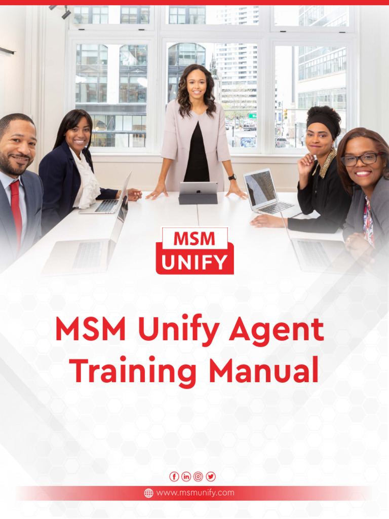 MSM Agent's Training Manual | PDF | Travel Visa | International English ...