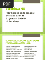 Penjelasan Struktur Organisasi NU Lengkap Dengan Bagannya: Struktur Kepengurusan NU - Pada ...