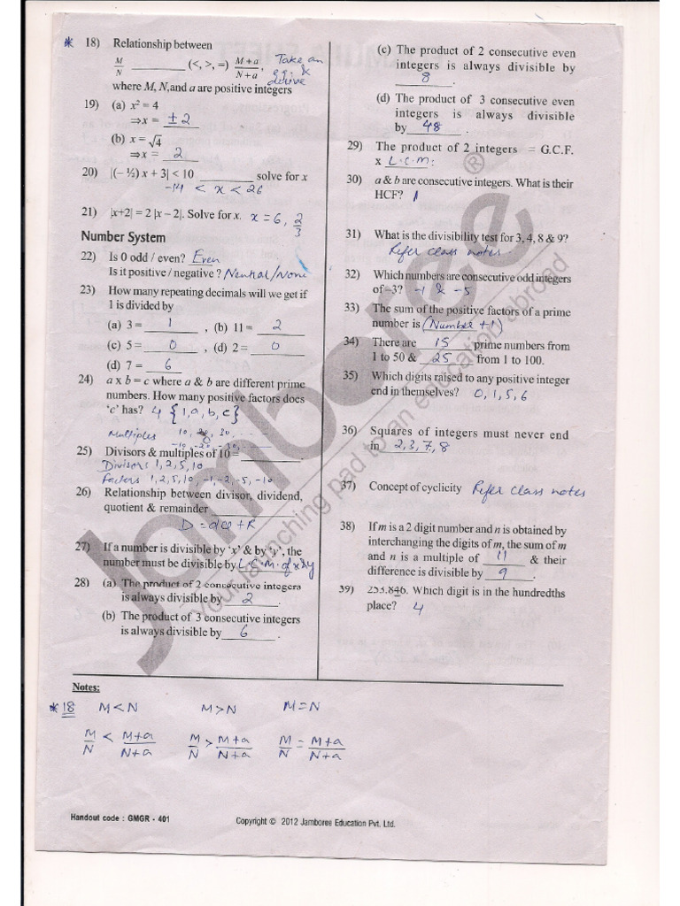 Formula Sheet 2 | PDF