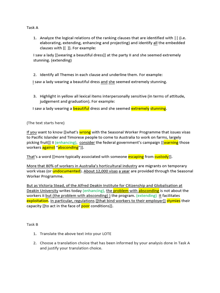 Analyzing Seasonal Worker Program Issues | PDF
