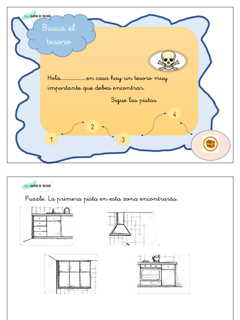 Juego de pistas para encontrar un tesoro | PDF