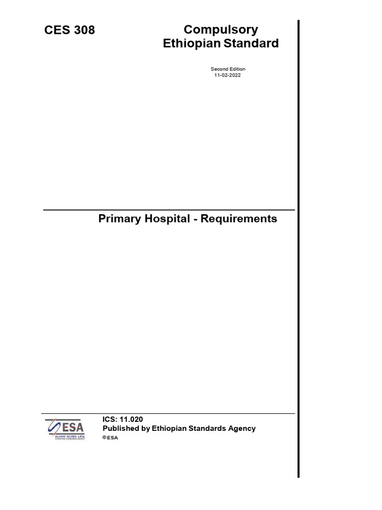 CES 308 Primary Hospital | PDF | Surgery | Patient