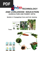 Tle Agri Grade 6 Module 1 | PDF | Trees | Wood
