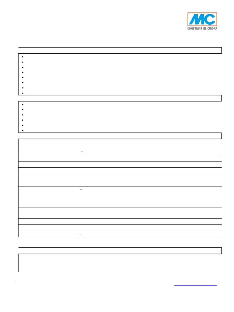 MC-Solid 1300 F | PDF | Hormigón | Materiales