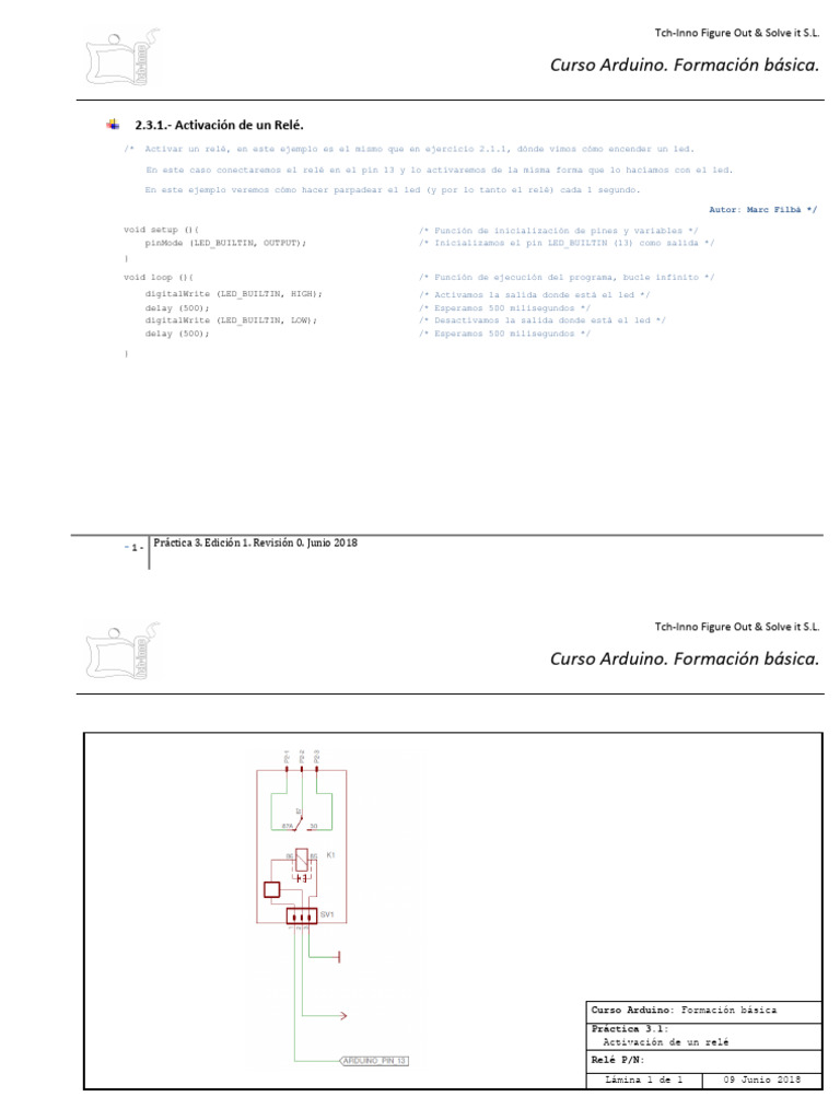 Práctica 3 - RELE | PDF