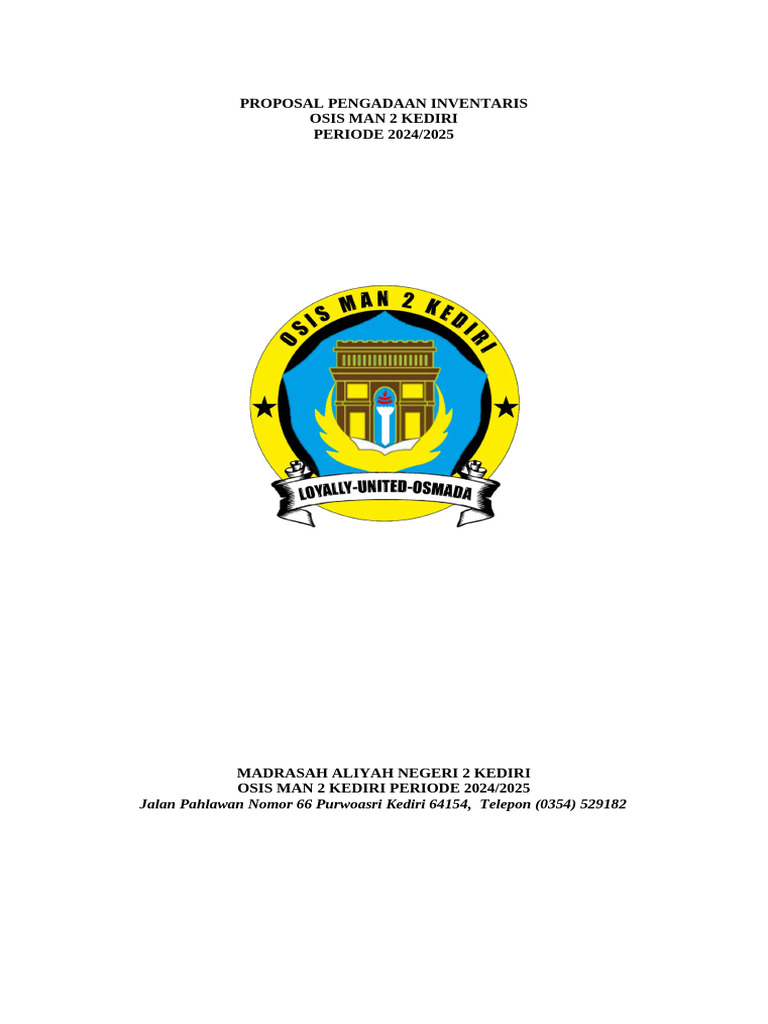 Pengadaan Inventaris | PDF