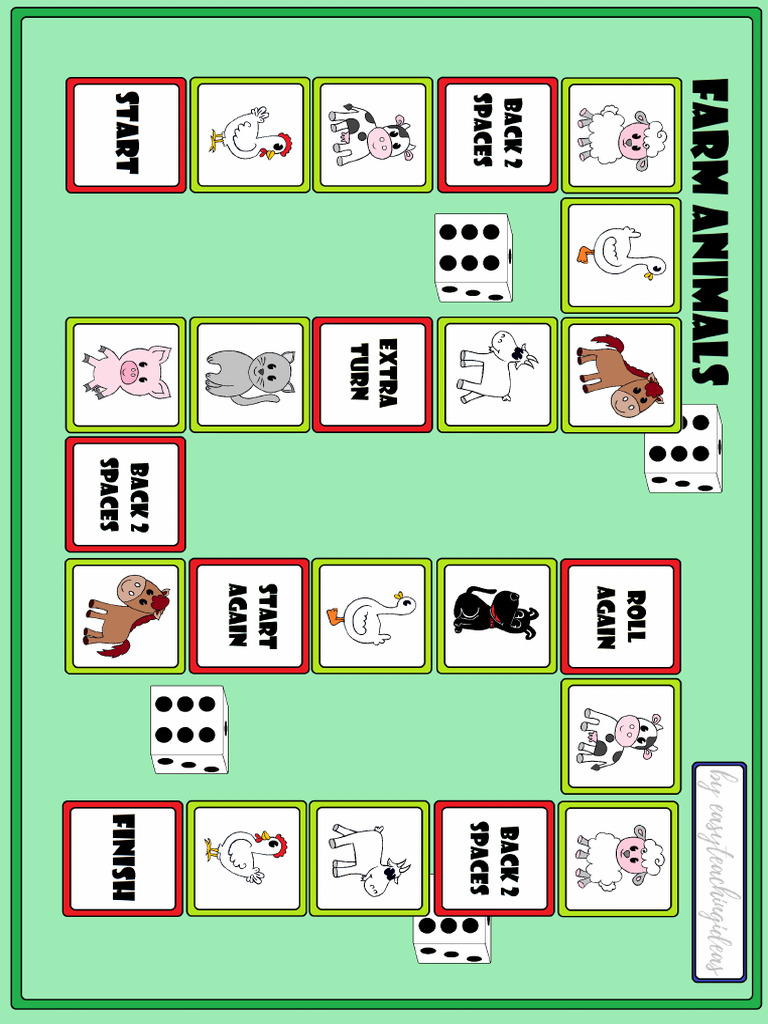 Farm Animals BOARDGAME | PDF