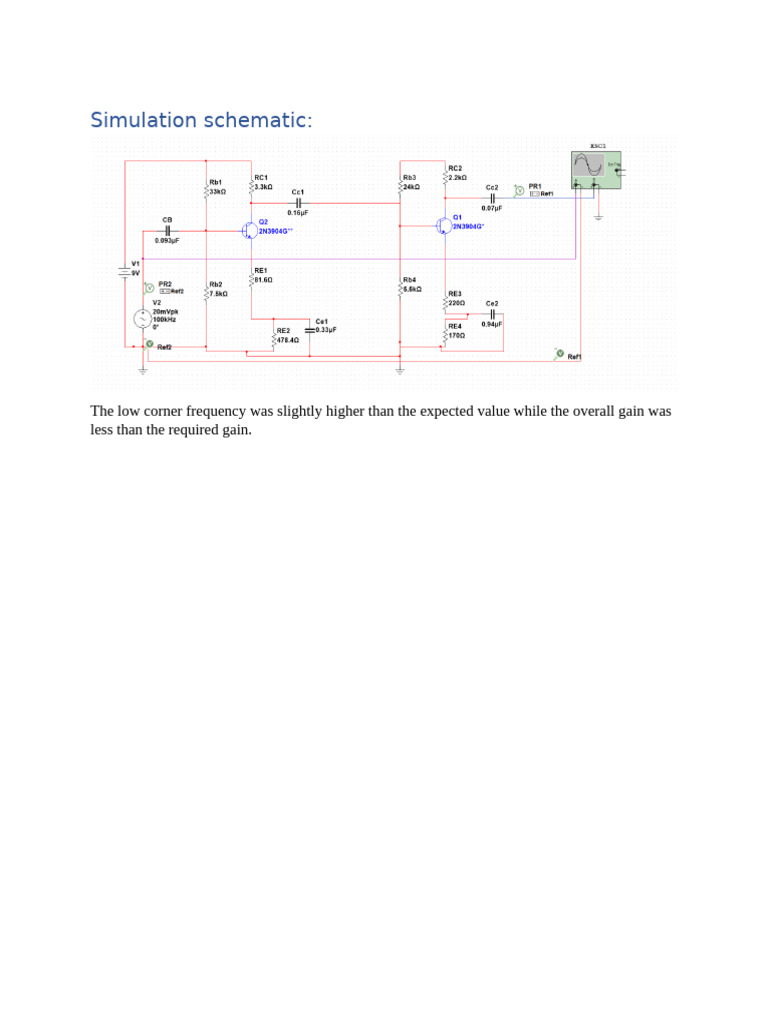 pre lab 4 simulation | PDF