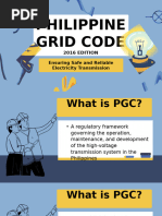 Philippine Grid Code | PDF | Electrical Grid | Electric Power Transmission