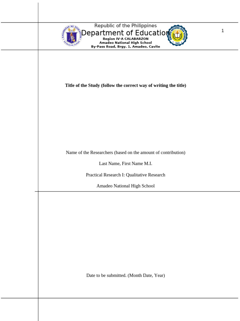 Qualitative Research Study Overview | PDF | Methodology | Science