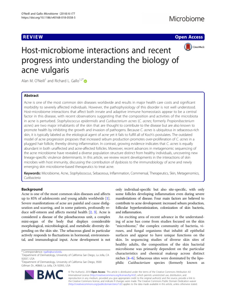 Host-Microbiome Interactions and Recent Progress Into Understanding The ...