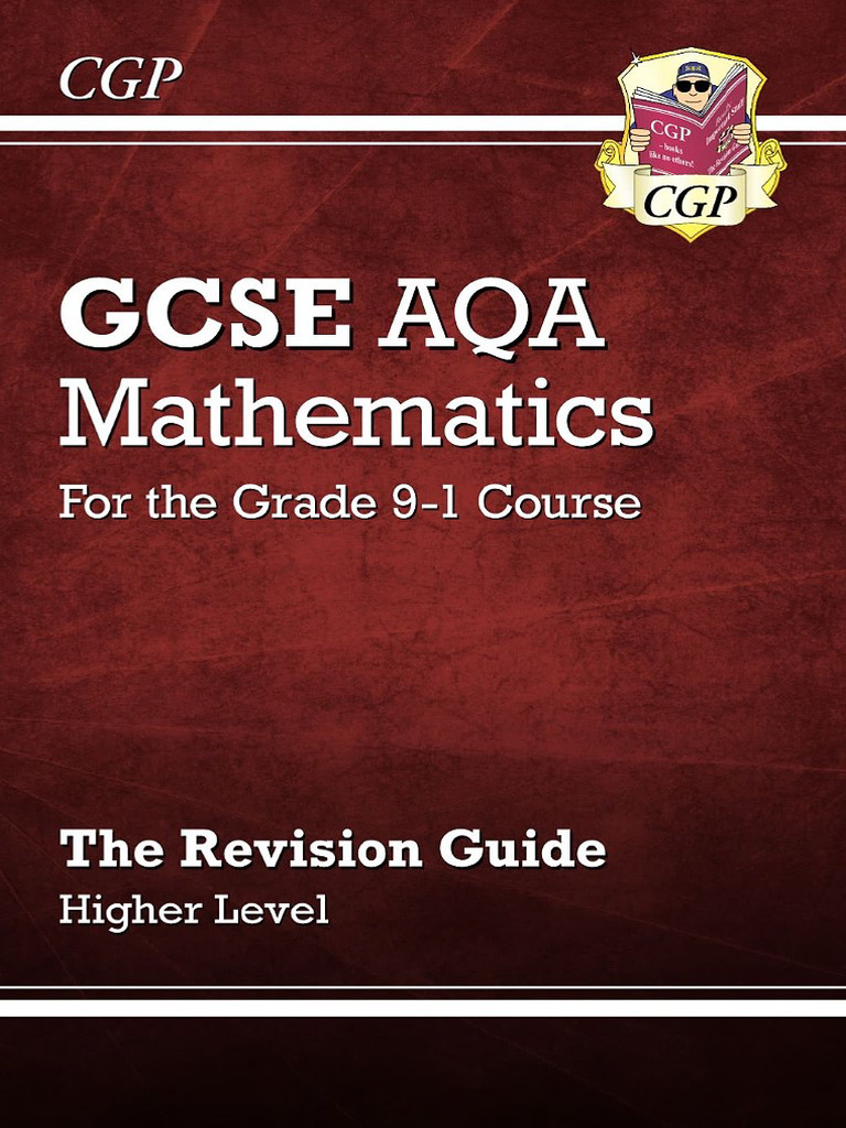 CGP Aqa Math Rev Guide | PDF | Self-Improvement