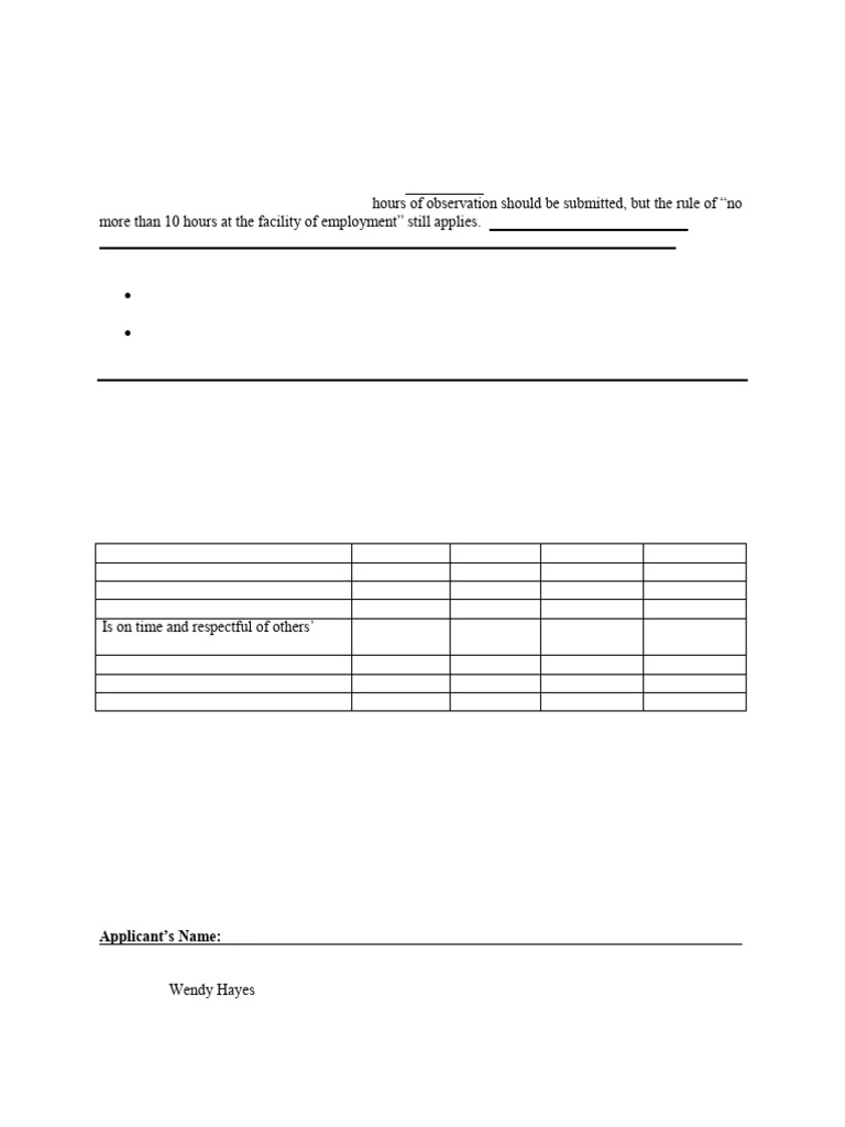 pta_observation_form_23_24 | PDF | Physical Therapy