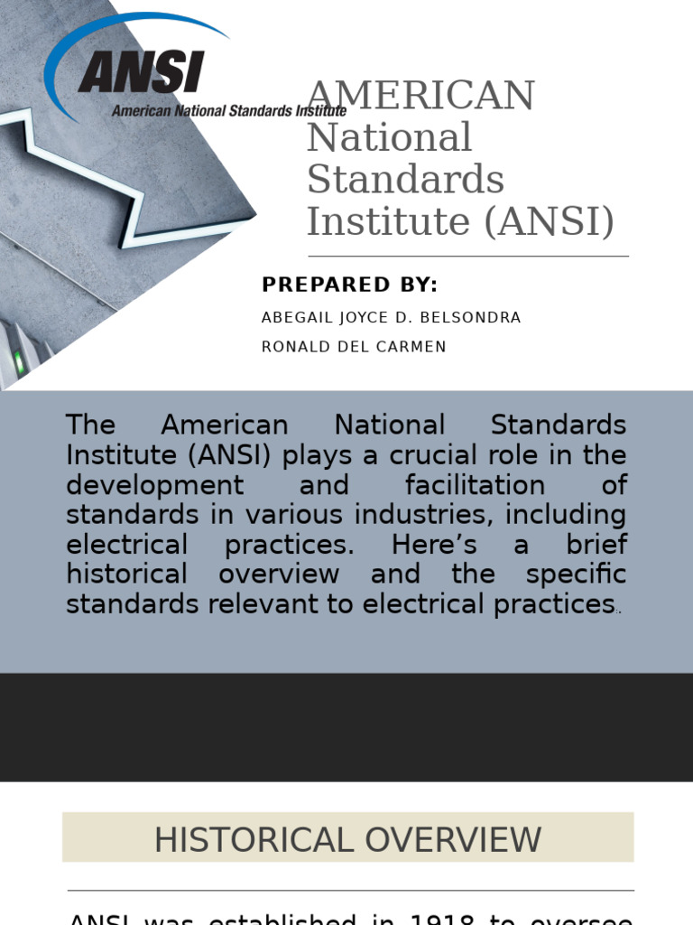 American American | PDF | Standardization | Safety