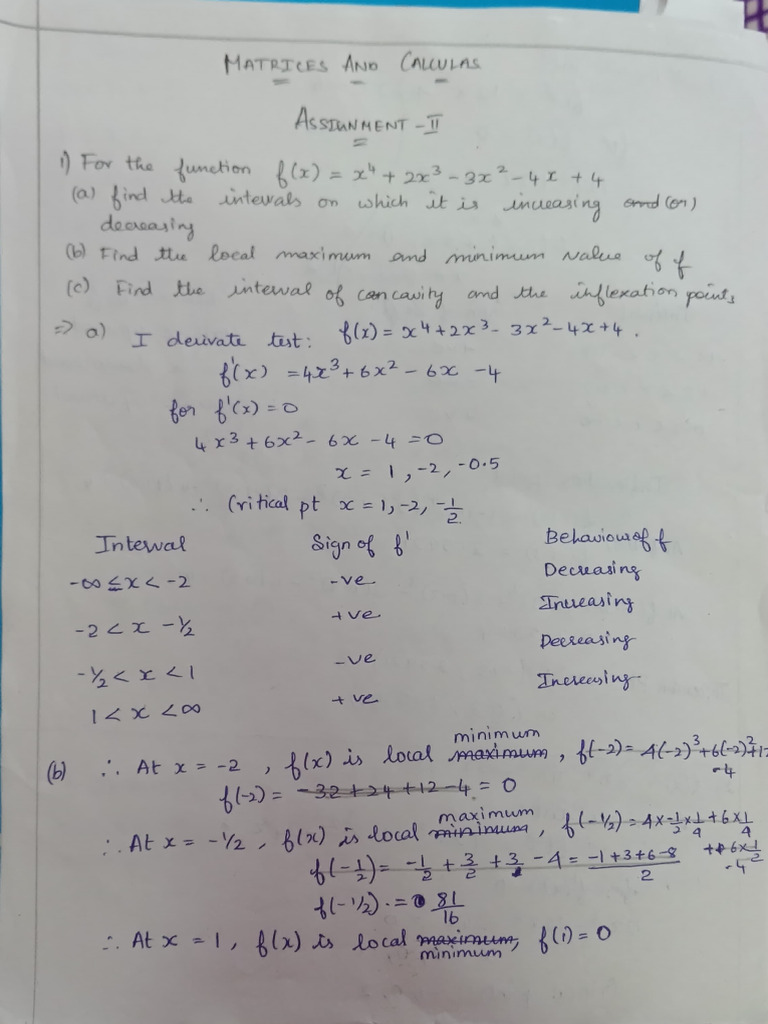 Maths Assignment 2 | PDF