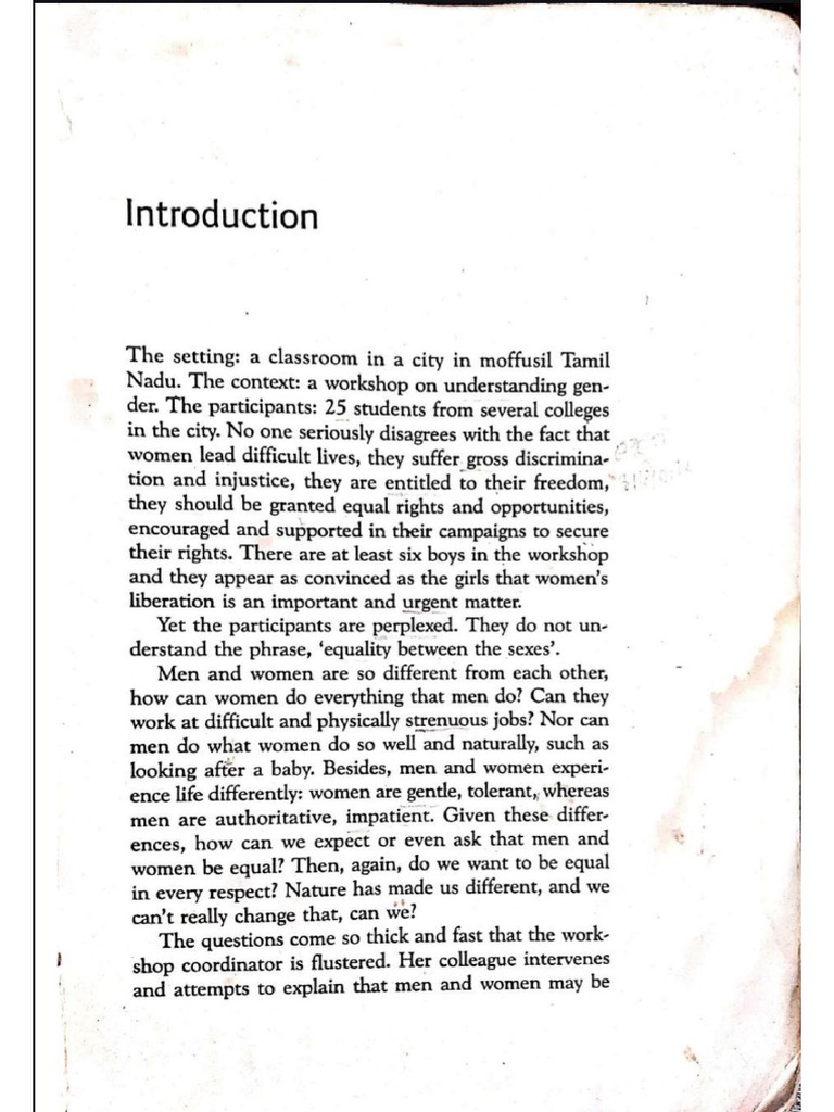 V Geetha - Gender (2002) | PDF