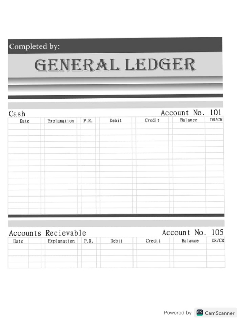 Template 1 Accounting | PDF