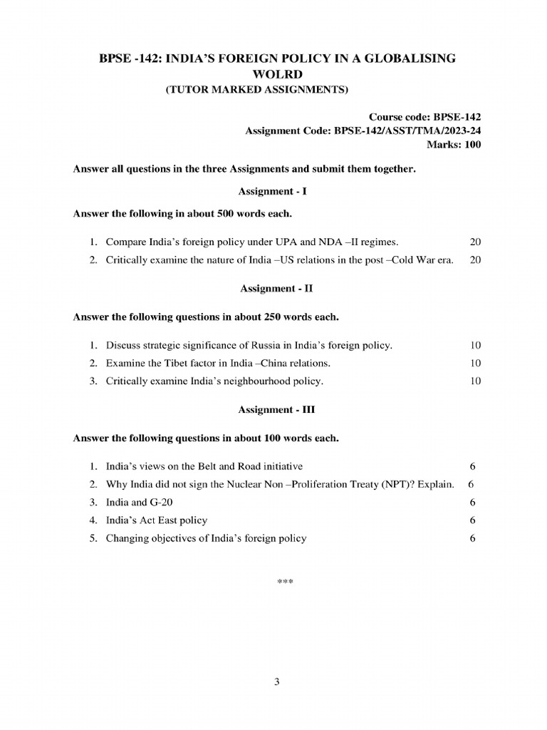 Bpse 142 em 2023 24 Kunj Publication l1vm9w | PDF