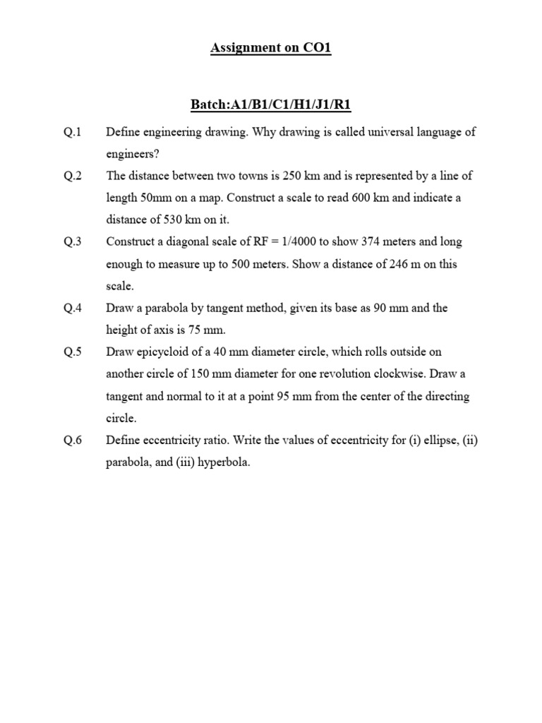 3 - EGD Assignments Winter 2024 | PDF | Ellipse | Circle