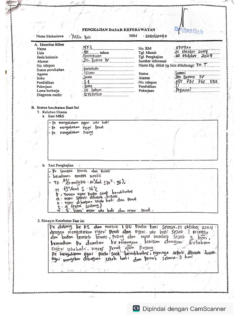 Tugas Askep KDP Yustin Bili | PDF