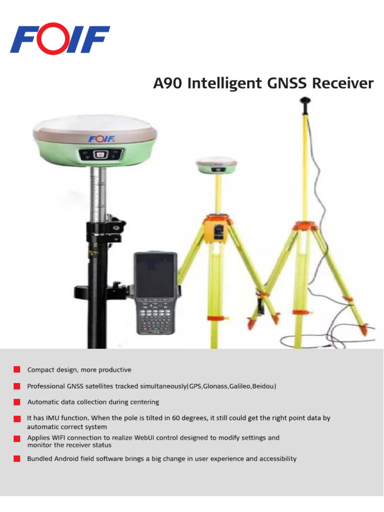 FOIF A90 (1408 Channels) Brochure - en | PDF