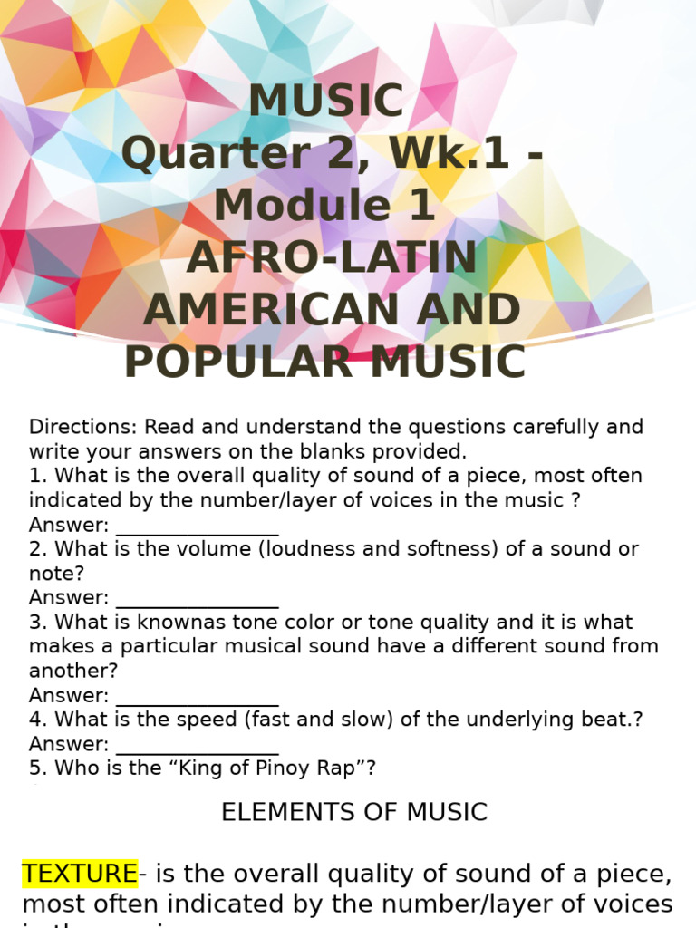 Afro Latin American and Popular Music | PDF | Jazz | Ragtime
