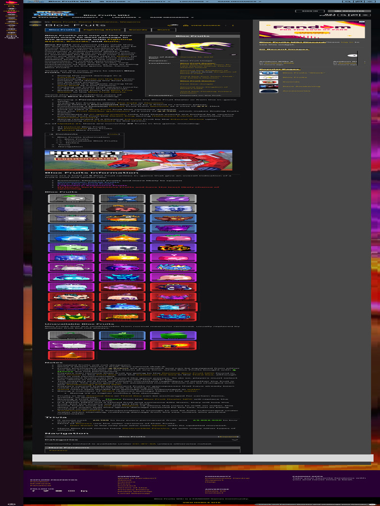 Blox Fruits Blox Fruits Wiki Fandom 5 | PDF