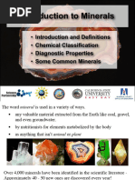 Lecture 3 Rock-Forming Minerals | PDF | Minerals | Mineralogy