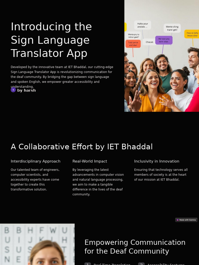 Introducing The Sign Language Translator App | PDF | Art | Computers