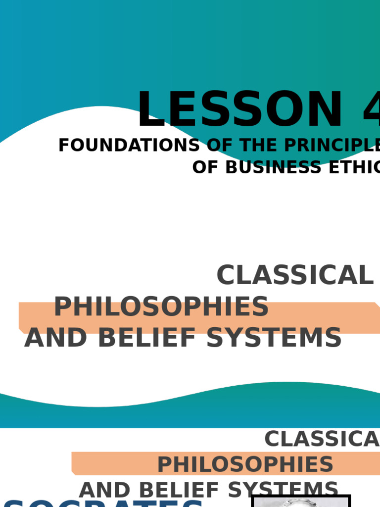 Module 4 Business Ethics | PDF | Socrates | Aristotle