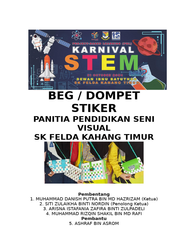 Buku Skrap Stem PSV | PDF | Kajian Bahasa Asing | Griya & Taman
