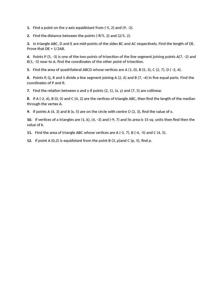 Geometry Problems and Solutions | PDF | Teaching Methods & Materials