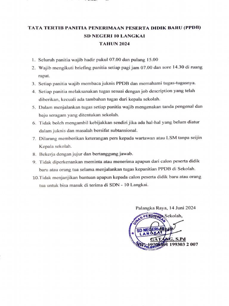 Sop PPDB 2024 | PDF