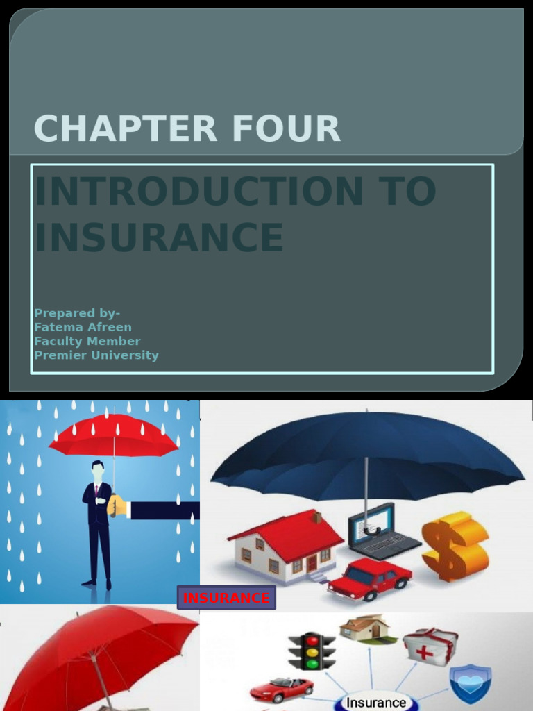 Introduction to Insurance | PDF | Insurance | Reinsurance