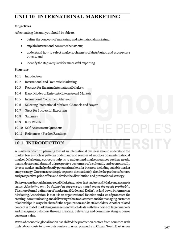 2 International Marketing | PDF | Marketing | Market (Economics)