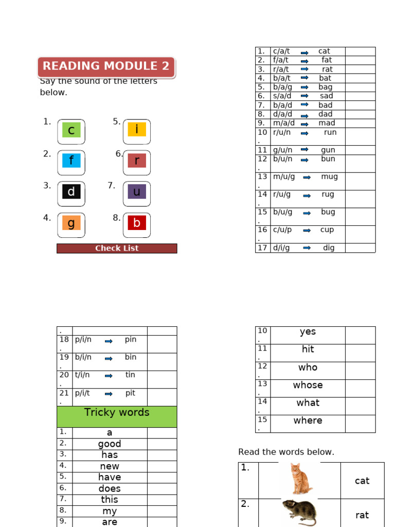 Appendix H-Reading Module 2 | PDF