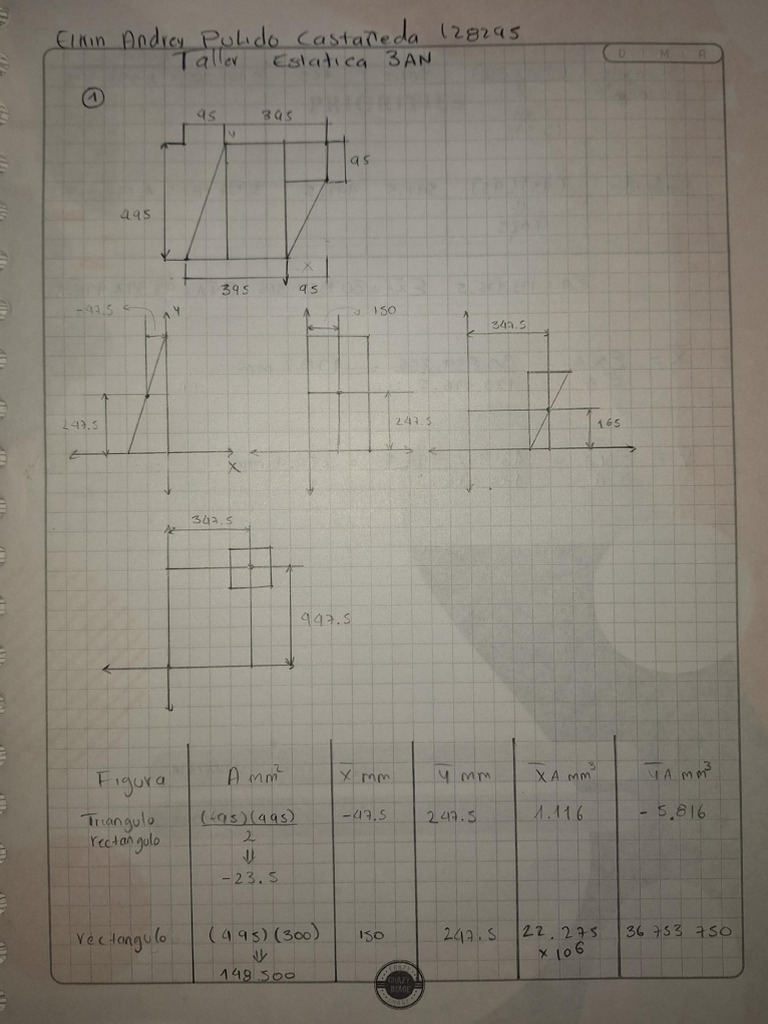 Taller Estática | PDF