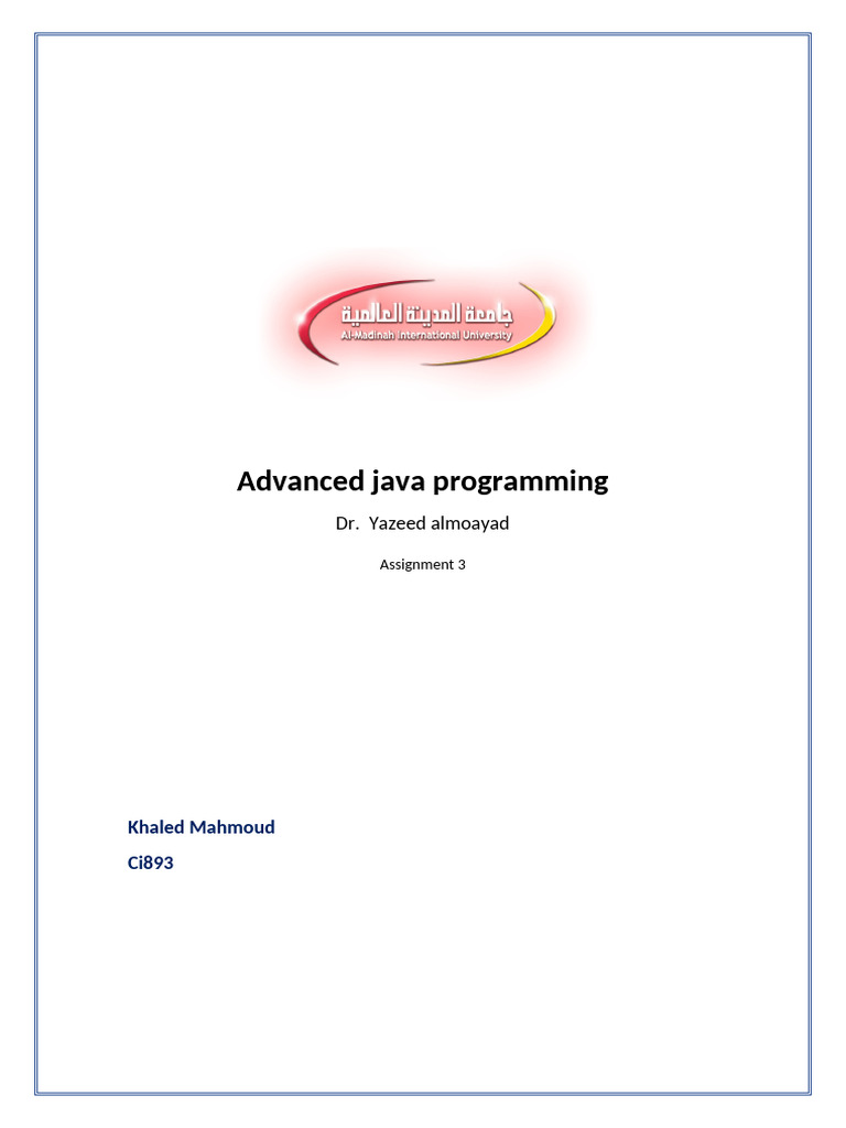 Assign 3 | PDF | Technology & Engineering