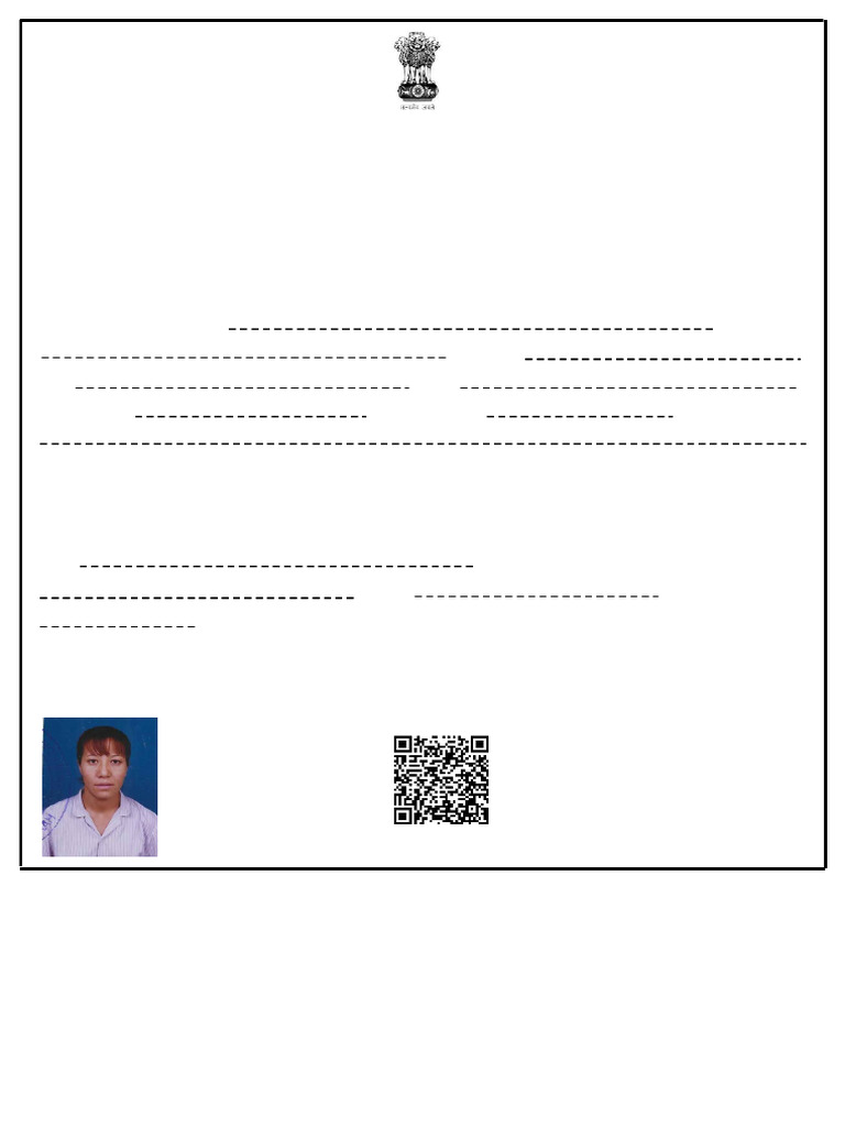 Bhutia Tribe Certificate - Kalimpong | PDF | Legal Documents | Justice