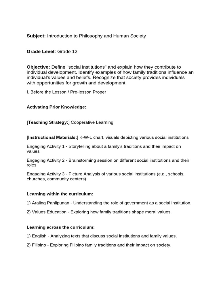 Intro to Philo | PDF | Institution | Learning