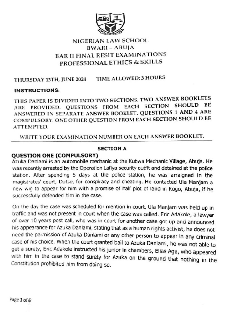 Ethics Resit 2024 | PDF